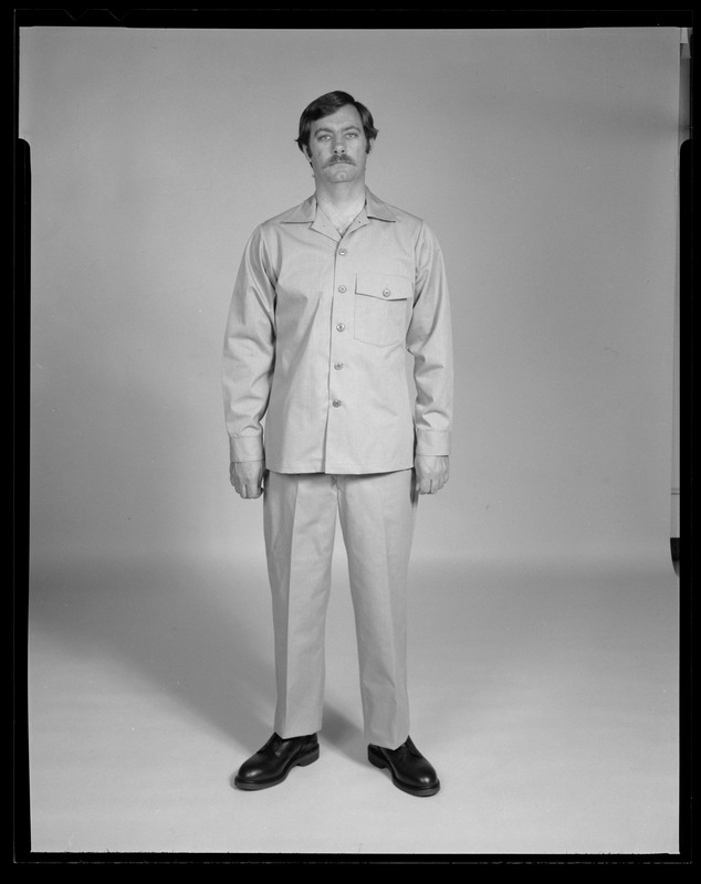 CEMEL, inmate uniform, front view - Digital Commonwealth