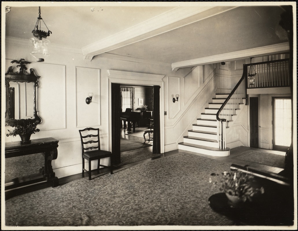 Buildings: Wheeler House, interior - Digital Commonwealth