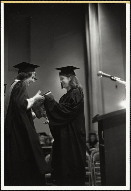 Lisa Rooney '79 rec'd Drama & Speech Award - Digital Commonwealth
