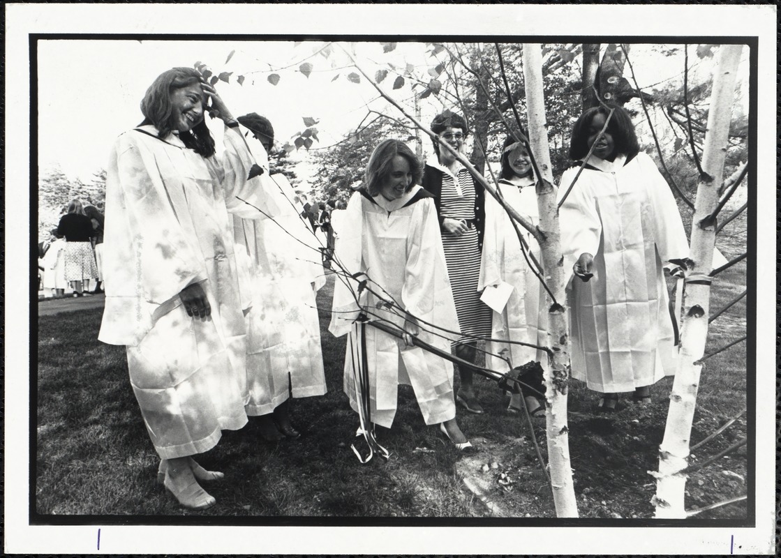 Tree planting ceremony - Digital Commonwealth