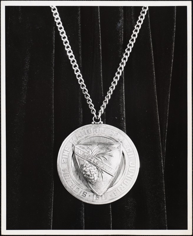 Symbol of investiture. Inauguration ceremonies, Oct. 19, 1956 - Digital ...