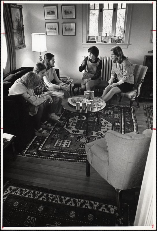 Pres. Ashby w/ Shelly Falk, Cindy Donn - Digital Commonwealth