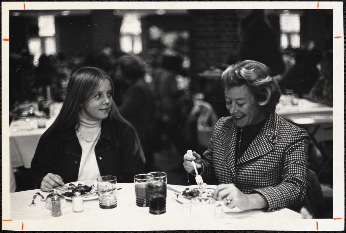 Hope Stevens '74, Sue McWilliam Stevens '45 - Digital Commonwealth