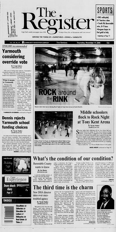 The Register. November 17, 2005 - Digital Commonwealth