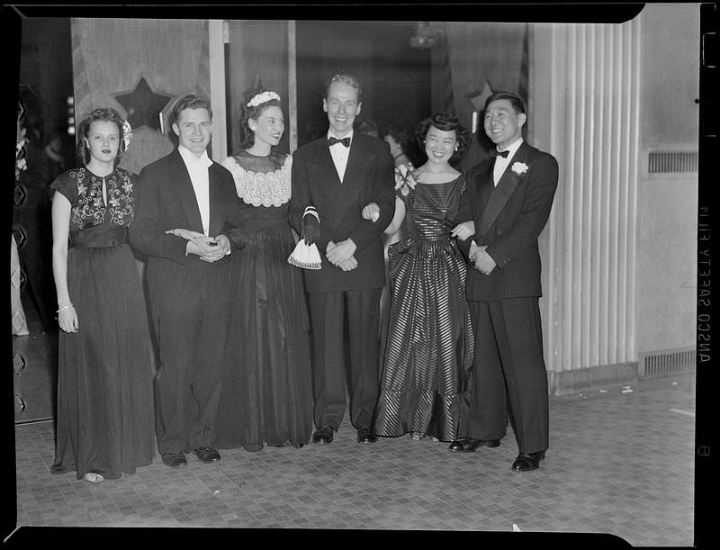 Dates at junior prom - Digital Commonwealth