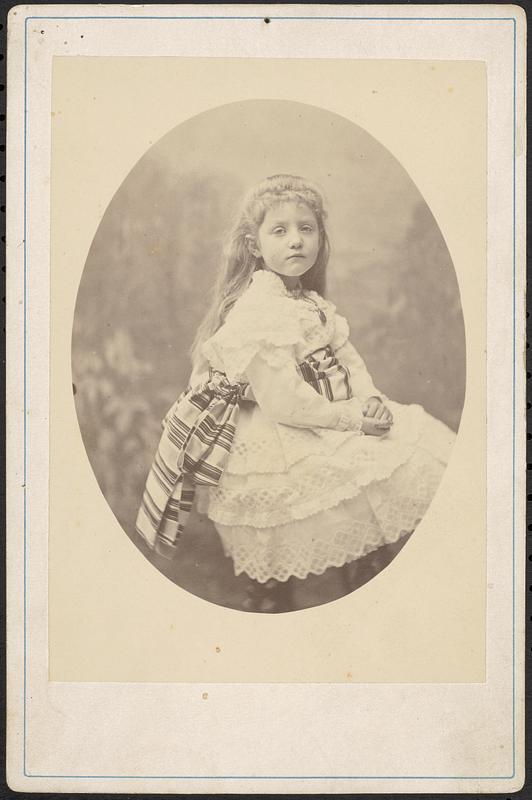 Unidentified girl - Digital Commonwealth