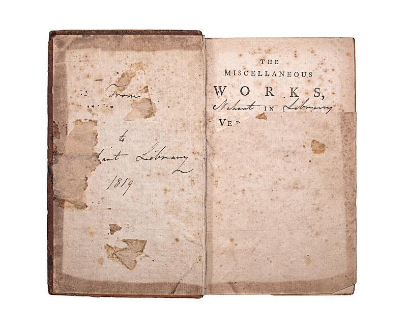 The miscellaneous works of Joseph Addison - Digital Commonwealth