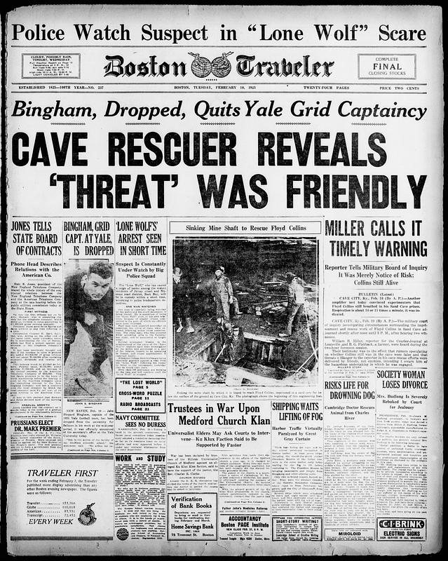 The Boston Traveler. February 10, 1925 - Digital Commonwealth