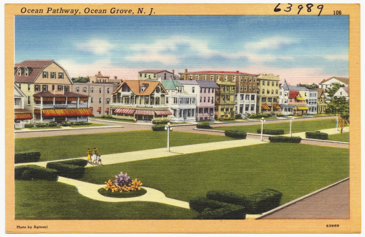 Ocean Pathway, Ocean Grove, N. J. - Digital Commonwealth