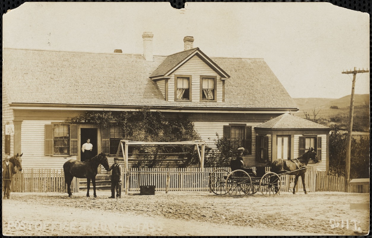 Edwin Snow House, Truro Center, 1905 - Digital Commonwealth