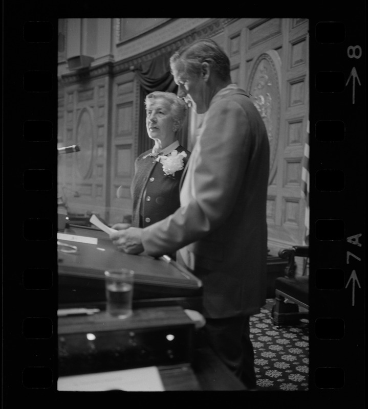 Gov. Sargent affirms the appointment of Mrs. Mary Newman as his ...