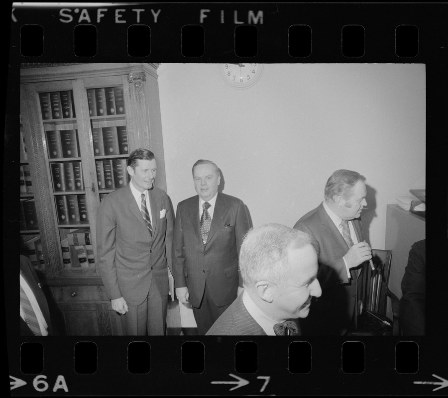 Massachusetts House Minority Leader Francis Hatch and Representative ...