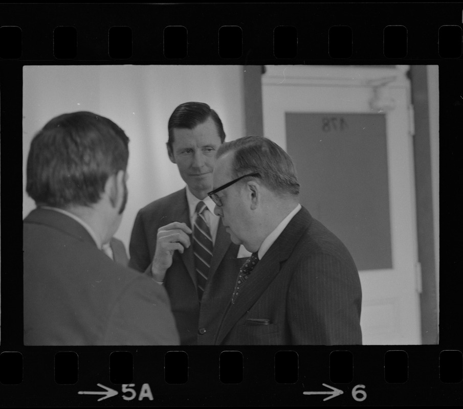 Massachusetts House Minority Leader Francis Hatch and Representative ...