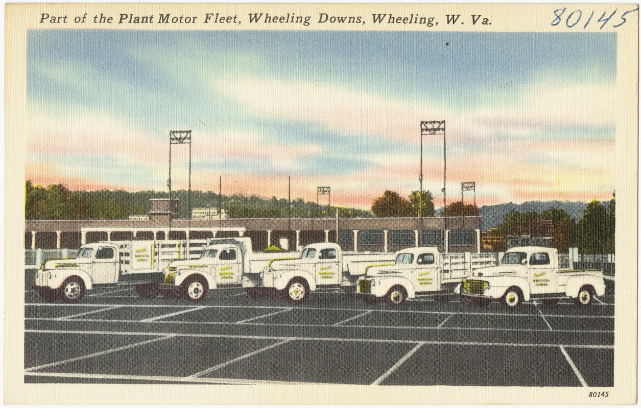 Part of plant motor fleet, Wheeling Downs, Wheeling, W. Va. - Digital ...