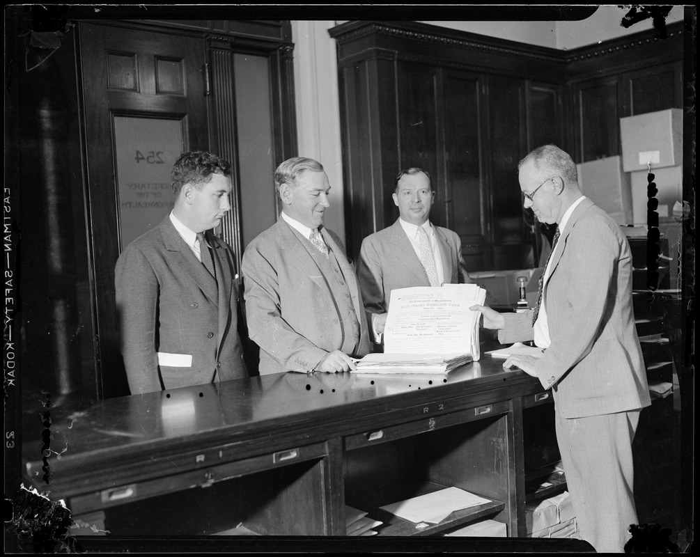 Filing nomination papers - Digital Commonwealth