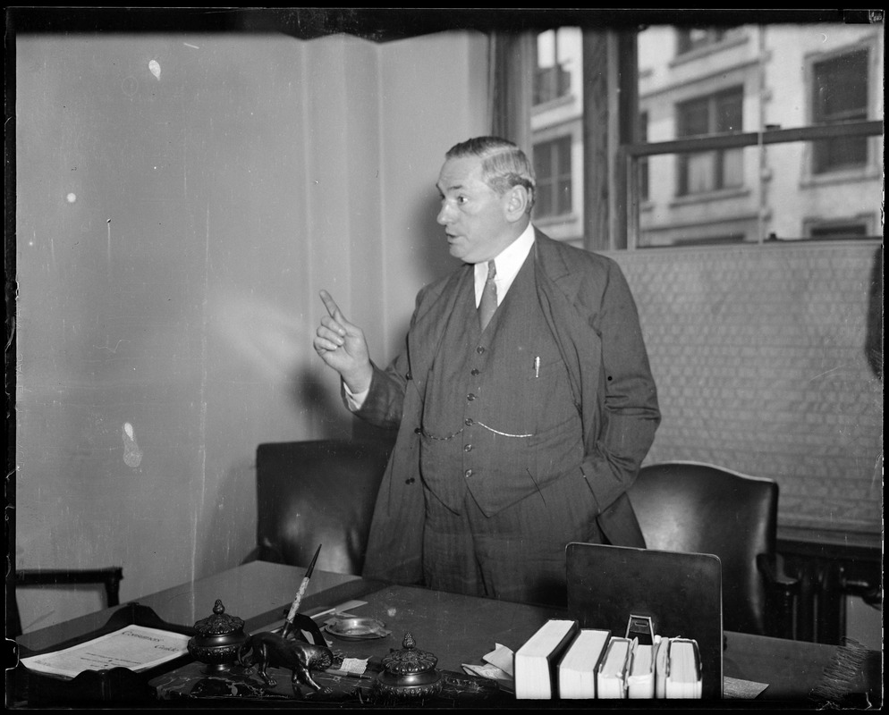 James Michael Curley negative - Digital Commonwealth