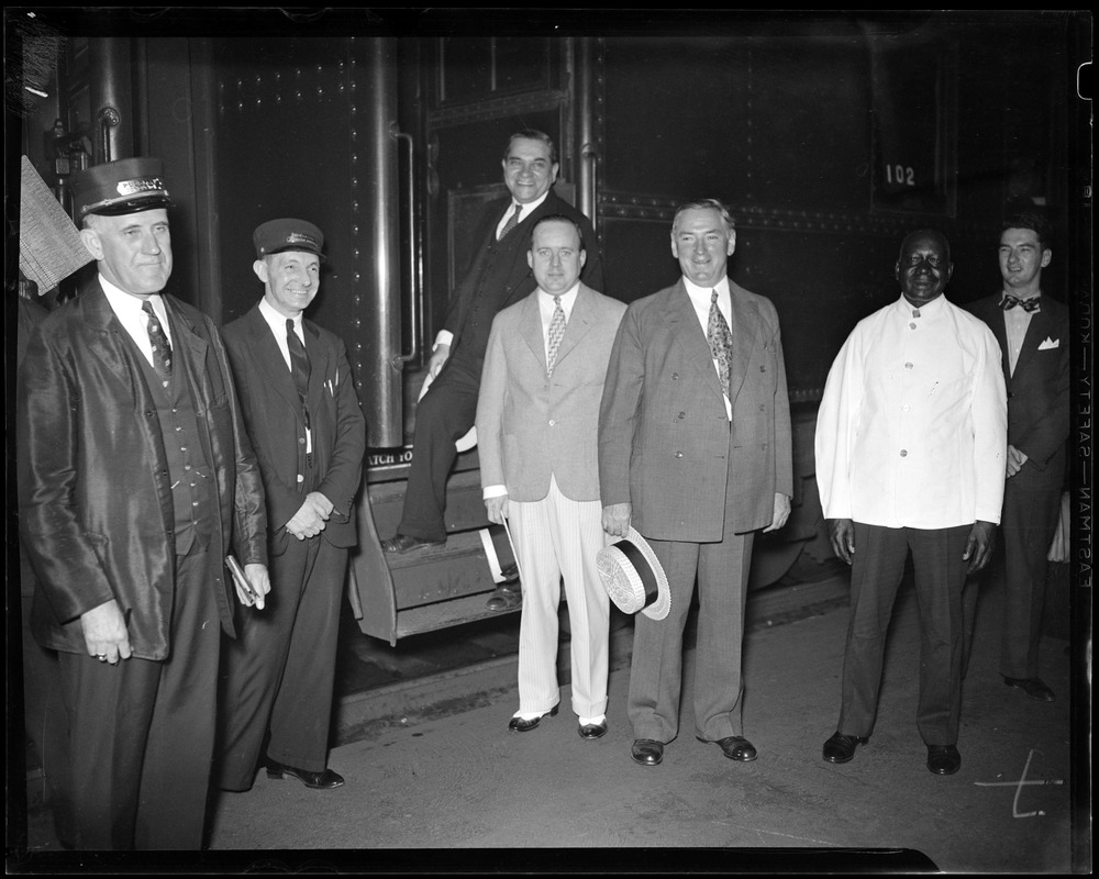 Gov. Curley shown with Judge Emil Fuchs - Digital Commonwealth