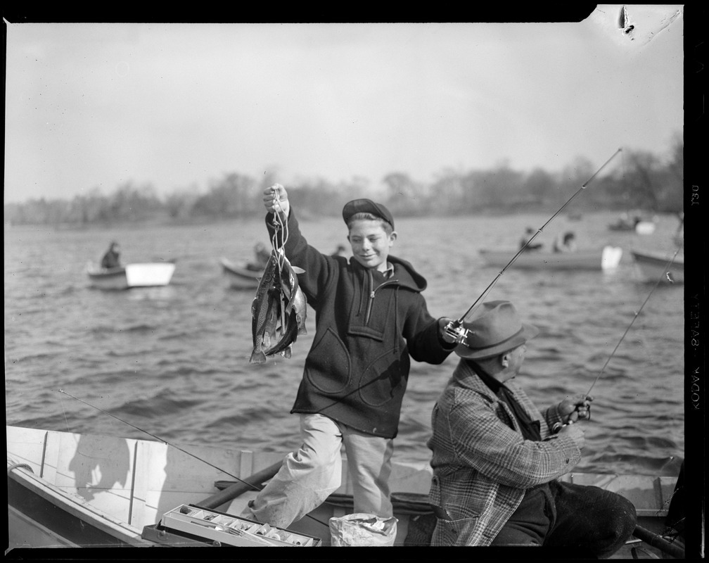 April 15, 1947, fishing on the first day of the season - Digital ...