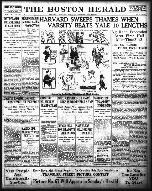The Boston Herald. June 21, 1913 - Digital Commonwealth