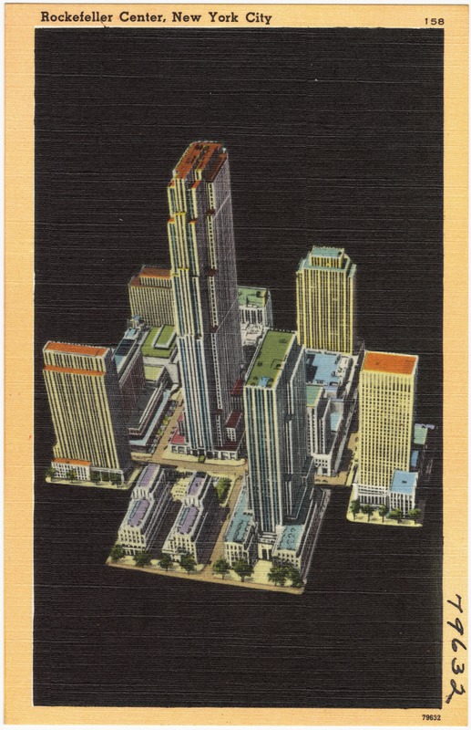 Rockefeller Center, New York City - Digital Commonwealth