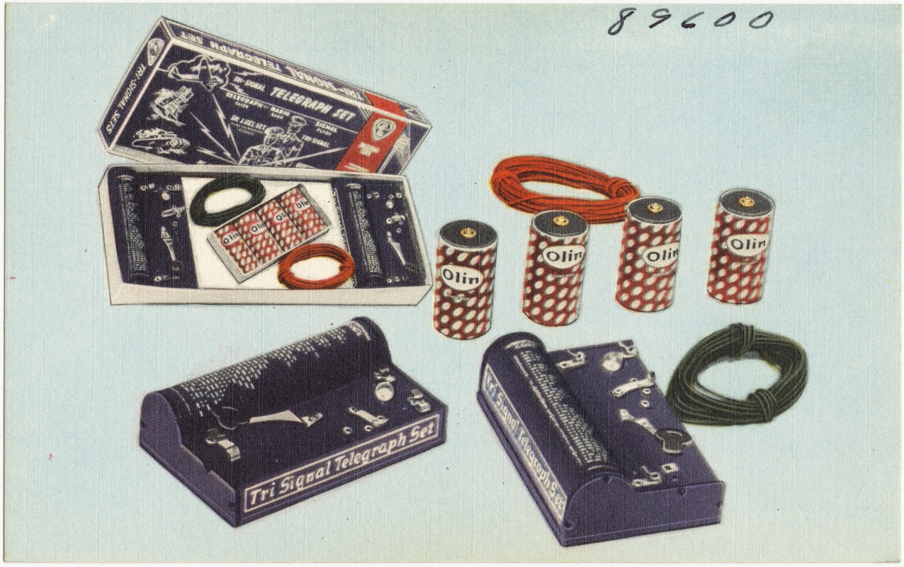 Tri-Signal Telegraph Set - Digital Commonwealth