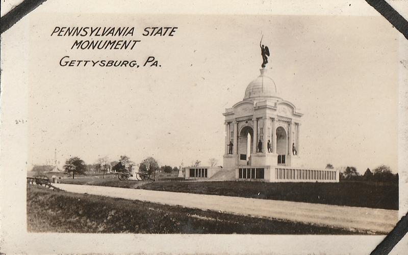 Pennsylvania State Monument, souvenir view, Gettysburg, PA - Digital ...