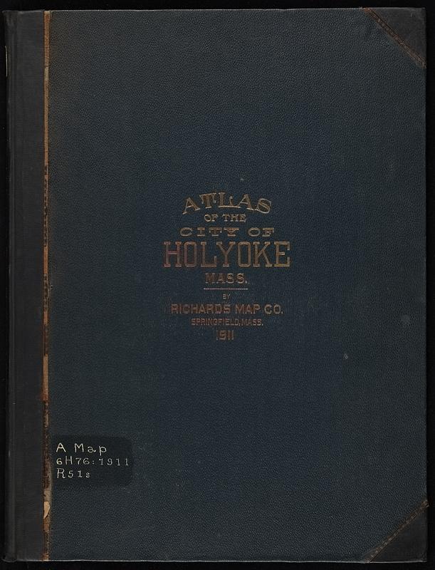 Richards standard atlas of the city of Holyoke, Massachusetts ...