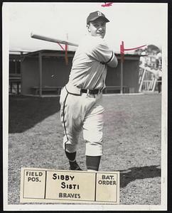 Sibby Sisti Braves. - Digital Commonwealth