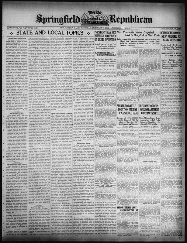 Springfield Weekly Republican - Digital Commonwealth