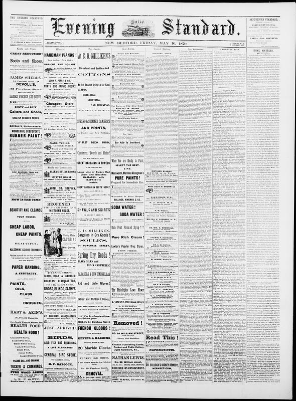 Evening Standard. May 16, 1879 - Digital Commonwealth
