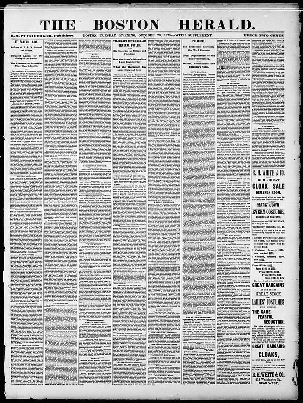 The Boston Herald. October 29, 1878 - Digital Commonwealth