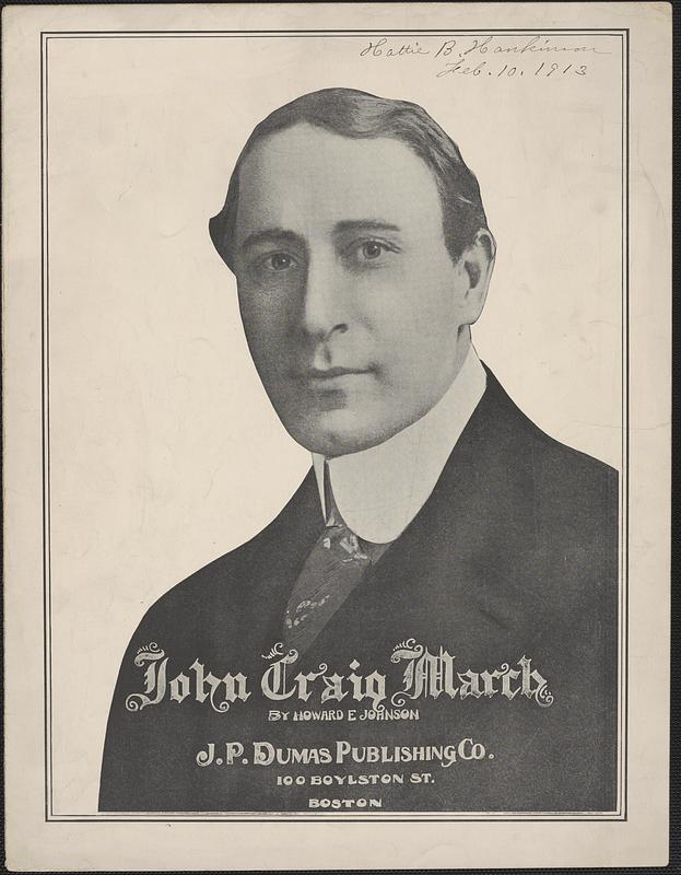 John Craig march - Digital Commonwealth