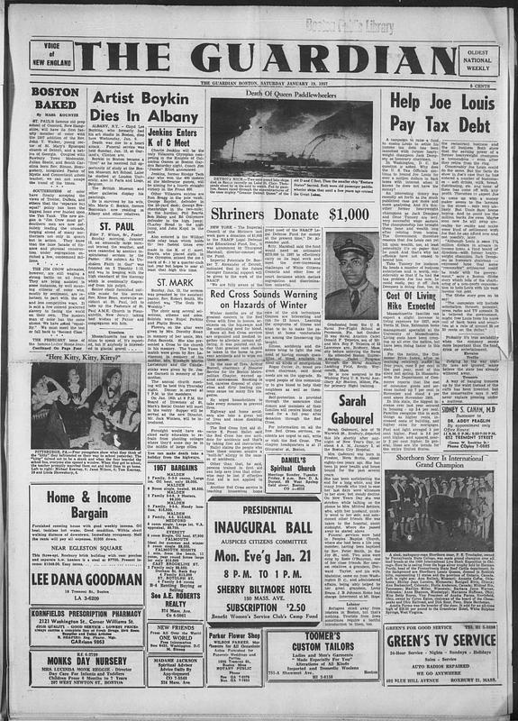 The Guardian. January 19, 1957 - Digital Commonwealth