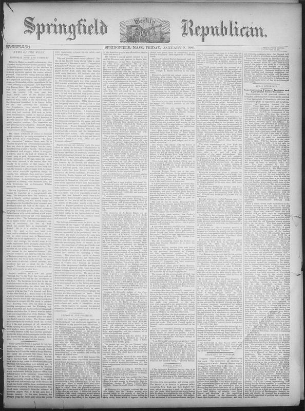 Springfield Weekly Republican - Digital Commonwealth