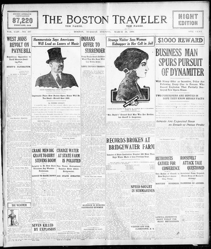 The Boston Traveler. March 30, 1909 - Digital Commonwealth