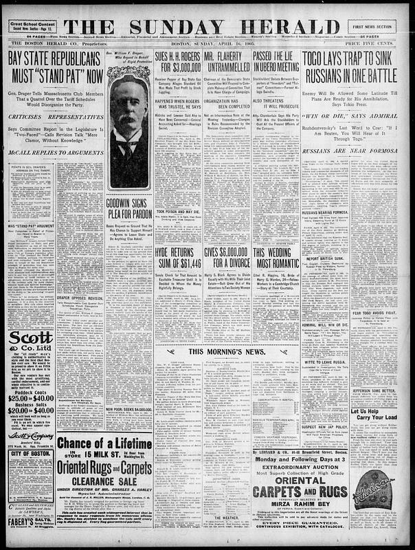 The Boston Herald. April 16, 1905 - Digital Commonwealth