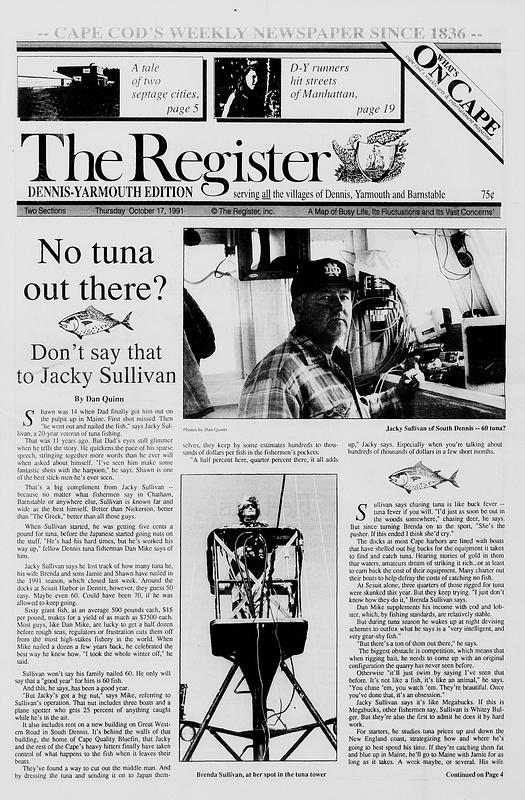 The Register. October 17, 1991 - Digital Commonwealth