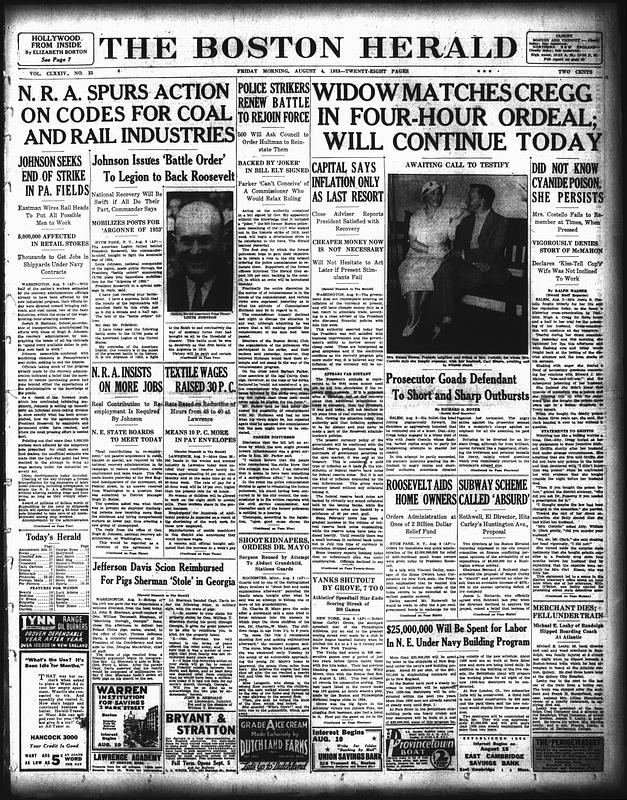 Boston Herald. August 04, 1933 - Digital Commonwealth