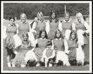 Mascot Wendy Wright (front center) must be the youngest cheerleader in ...