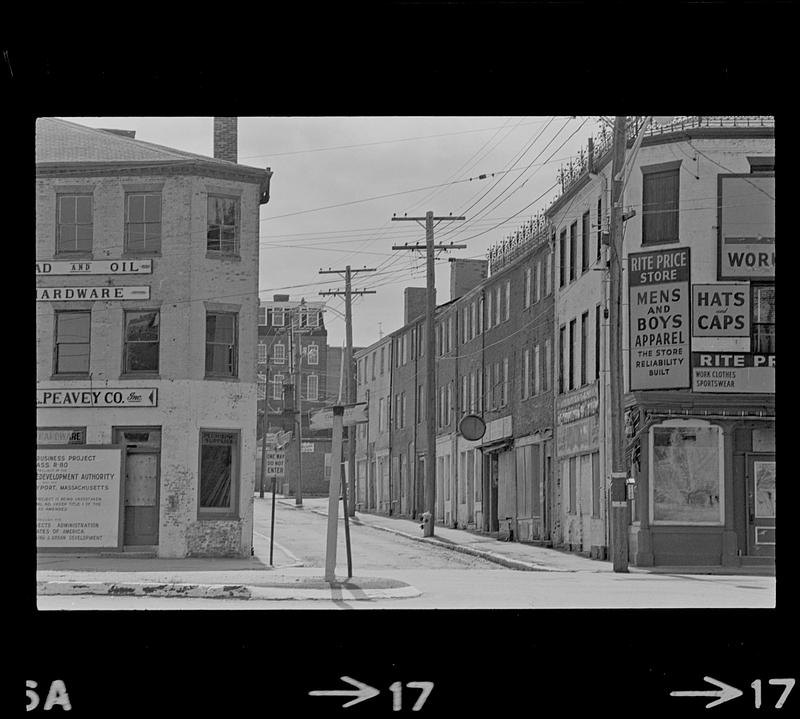 View of Inn Street from Market Square - Digital Commonwealth