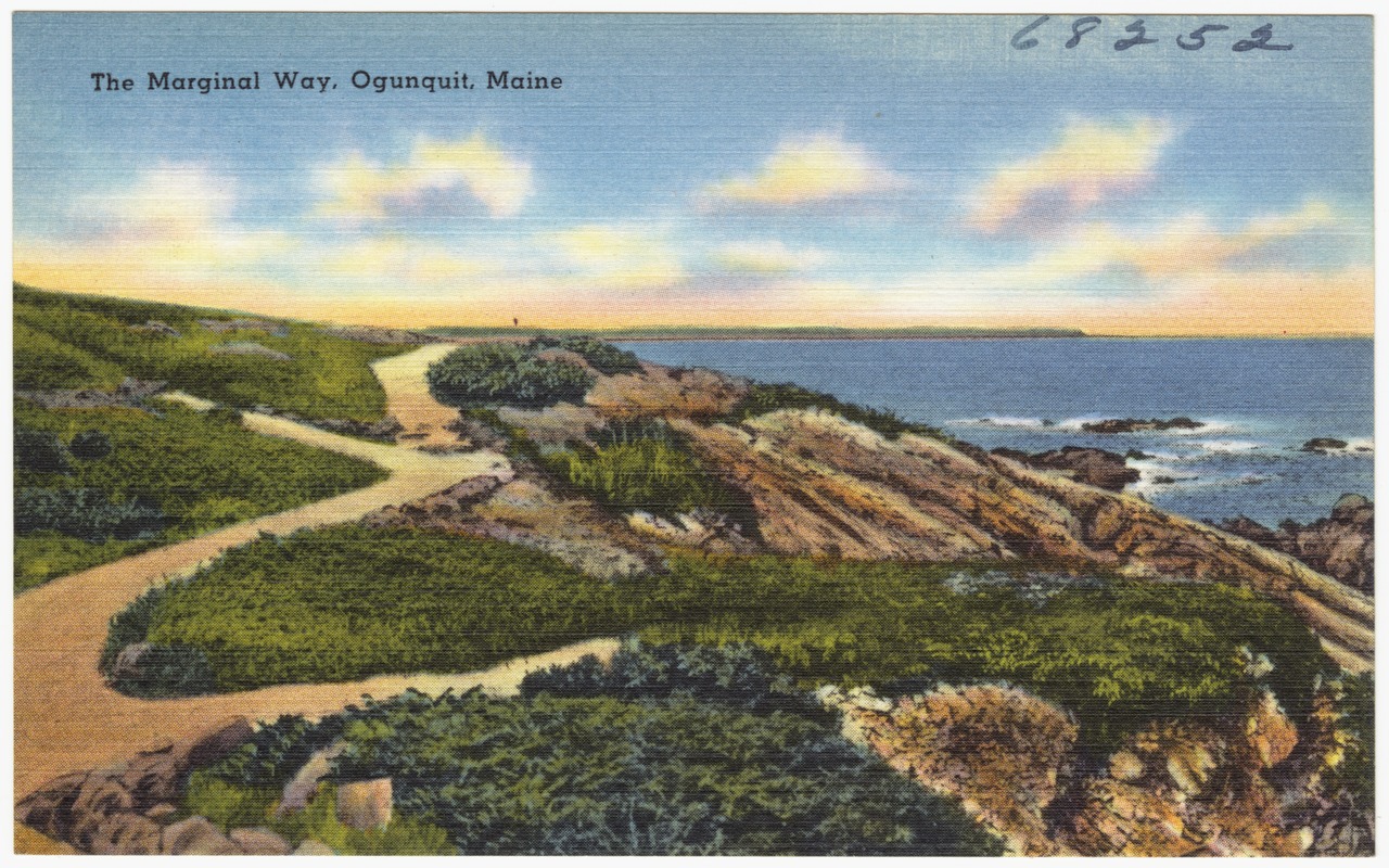 The Marginal Way, Ogunquit, Maine - Digital Commonwealth