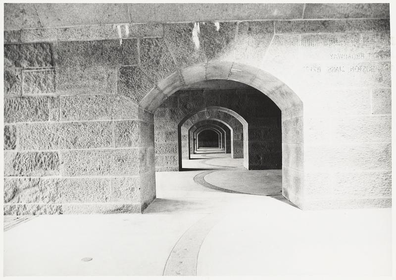 Ft. Independence, Castle Island, South Boston. Photo of interior after ...