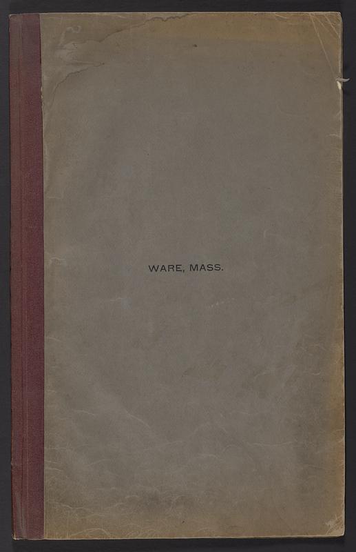 Insurance maps of Ware, Hampshire County, Massachusetts - Digital ...