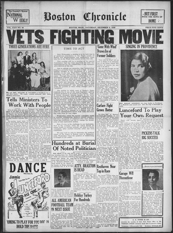 Boston Chronicle. December 02, 1939 - Digital Commonwealth