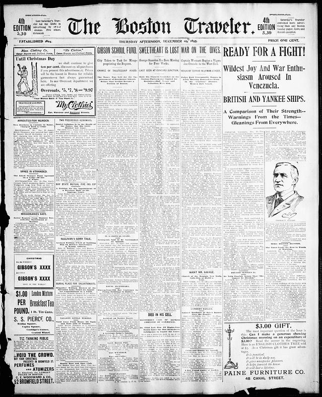 The Boston Traveler. December 19, 1895 - Digital Commonwealth