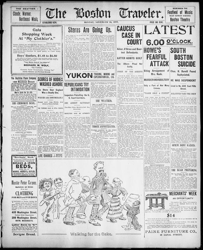 The Boston Traveler. November 29, 1897 - Digital Commonwealth