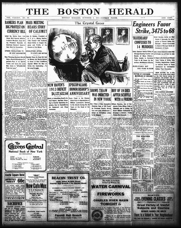The Boston Herald. October 06, 1913 - Digital Commonwealth