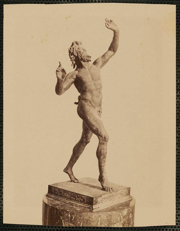 The dancing faun - Digital Commonwealth