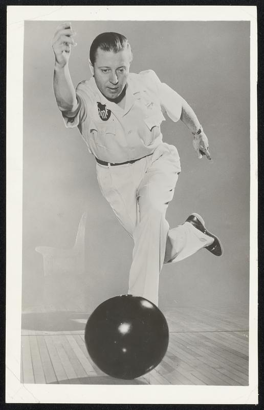 Tony Lindemann of Detroit, displays bowling form on Channel 5's ...