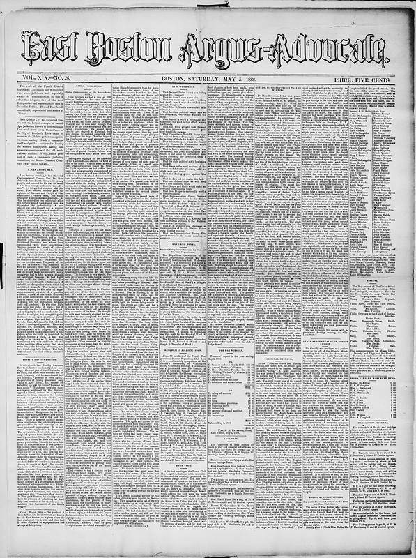 East Boston Argus-Advocate - Digital Commonwealth